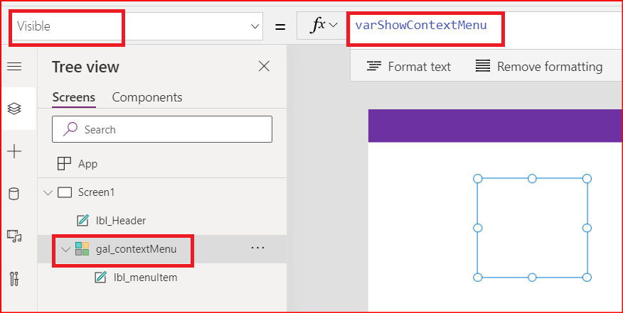 Creating Context Menu in PowerApps – Power Platform Tips and Tricks