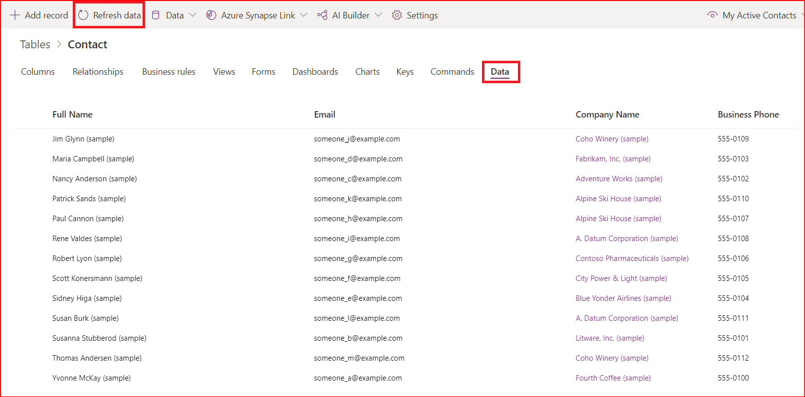 Installing Sample data in Dataverse tables for Development/Testing ...